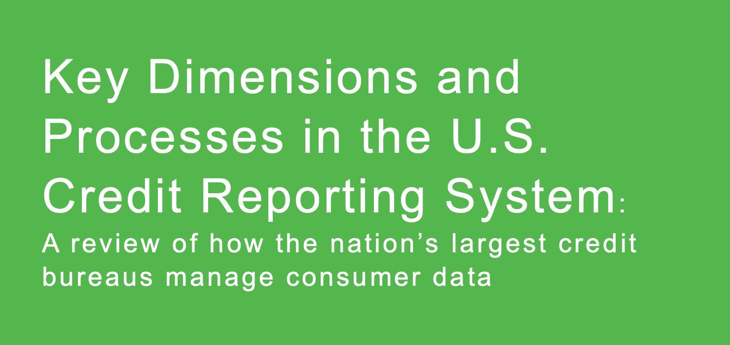 The Credit Reporting System: A CFPB Report • Credit Firm | Credit Repair